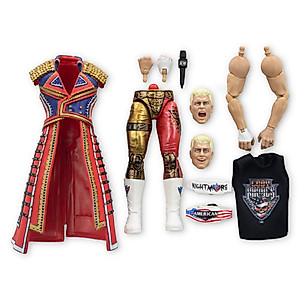 All Elite Wrestling AEW Cody Rhodes UNRIVALED Supreme- 6-Inch Cody Rhodes Figure with Accessories