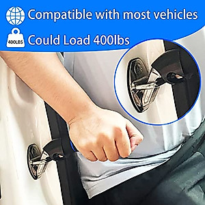KOUNATSURI 2Pack Car Door Handle for Elderly Car Handle Assist Support Handle Multifunction Handle Car Door Latch Handle for Seniors and Handicapped