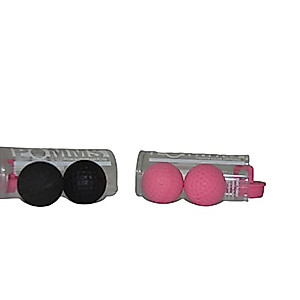 Pomms Pony Equine Ear Plugs - 2 Pairs of Pony Size - 1 Pair of Black and 1 Pair of Pink - Ear Plugs with a Horse Shaped Bottle Opener Keychain (Color May Vary)