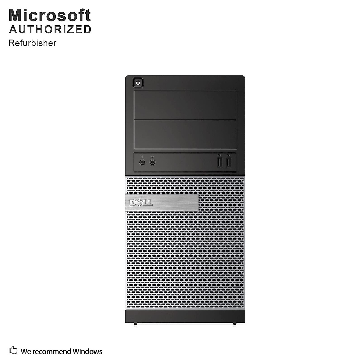 Dell Optiplex 390 MiniTower PC - Intel Core i5-2400 3.1GHz 8GB 250GB DVDrw Windows 10 Pro (Renewed)