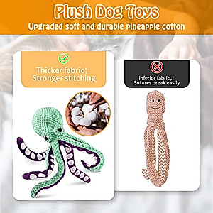 Fuufome Dog Toys/Squeaky Dog Toys/Large Dog Toys/Plush Dog Toys/Big Dog Toys/Stuffed Dog Toys/Dog Toys for Large Dogs/Durable Dog Toys/Puppy Chew Toys/Dog Chew Toys for Small, Medium, Large Dogs