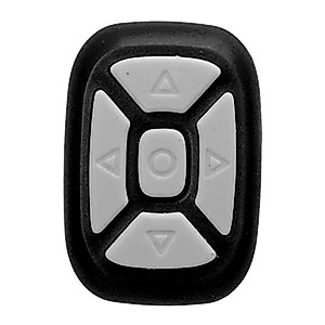 Remote App Page Turner, 5.3 Remote Control Long Remote Control Convenient USB Recharge for Camera Shutter (Black)