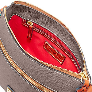 Dooney & Bourke Handbag, Pebble Grain Allison Crossbody - Taupe