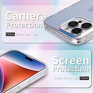 Dosanlues Holographic Iridescent Phone case for iPhone 12 Pro Max, [10FT Drop Protection] Translucent Matte Hard PC Back with Soft Silicone Edge Slim Protective for iPhone 12 Pro Max Case 6.7"