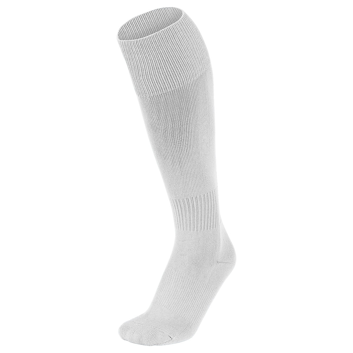 CHAMPRO mens Compression Style Athletic for Baseball, Softball, Football, and More Pro Socks, White, Large US