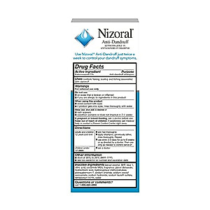 Nizoral AD AntiDandruff Shampoo, Fresh, 4 Fl Oz