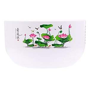 DOITOOL Small Terracotta Pots Succulent Planter Pots Bonsai Pots Shallow Round Flower Pot Hydroponic Vase Succulent Planter Bowl for Indoor Cactus Plants Plastic Plant Pots