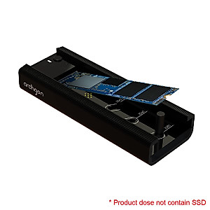 archgon External SSD Dock Compatible with PCIe NVMe & M.2 SATA SSD USB 3.2 Type-C Support UASP Works with Heatsink with 1-inch in Width