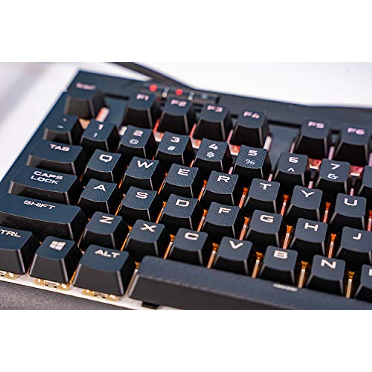 Cherry MX Key Switch FPS Backlit keycap Gray 13 Keys, Used for Corsair Gaming Keyboard! (Black)