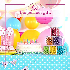 Hammont Clear Acrylic Boxes - 6 Pack - 2.36''x2.36''x2.76'' - Small Lucite Boxes for Gifts, Weddings, Party Favors, Treats, Candies & Accessories, Plastic Storage Boxes