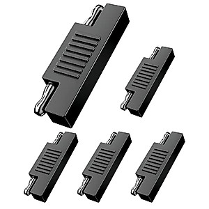 BERLAT SAE Connector SAE to SAE Polarity Reverse Quick Disconnect Cable Plug Adapter for Solar Panel Battery Power Charger - 5Pack