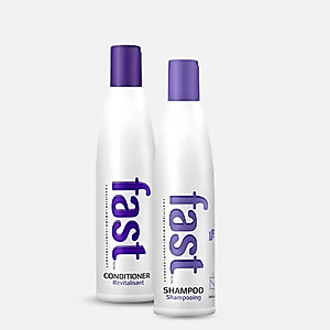 NISIM F.A.S.T Fortified Amino Scalp Therapy Shampoo & Conditioner- Promote Fast and Healthy Hair Growth (10 Ounce /300 Milliliter)