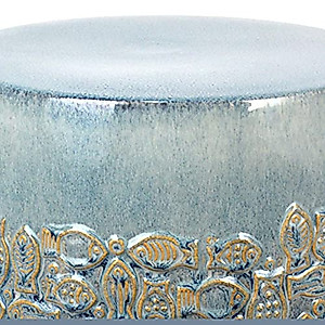 JCAKES Modern and Simple Ceramic Stools, Antique Ceramic Drum Stools with Furnishings, and Rich Stools Every Year. (Size : B)