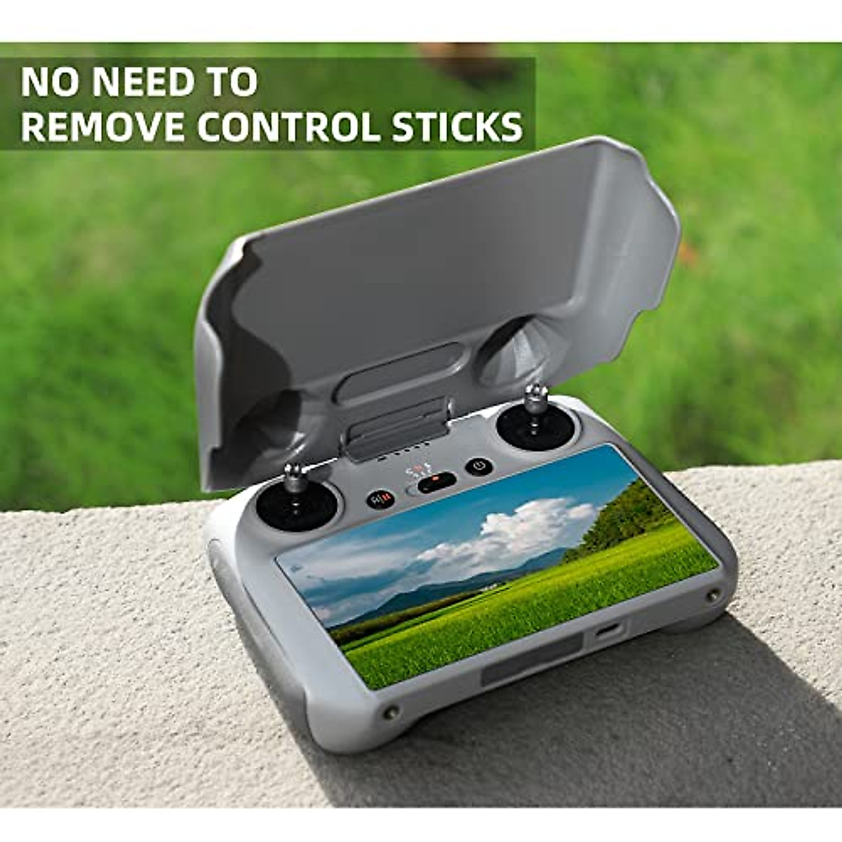 2 in 1 Controller Protector Sun Hood Cover for Mini 3 / Mini 3 Pro DJI RC Remote Control Accessories