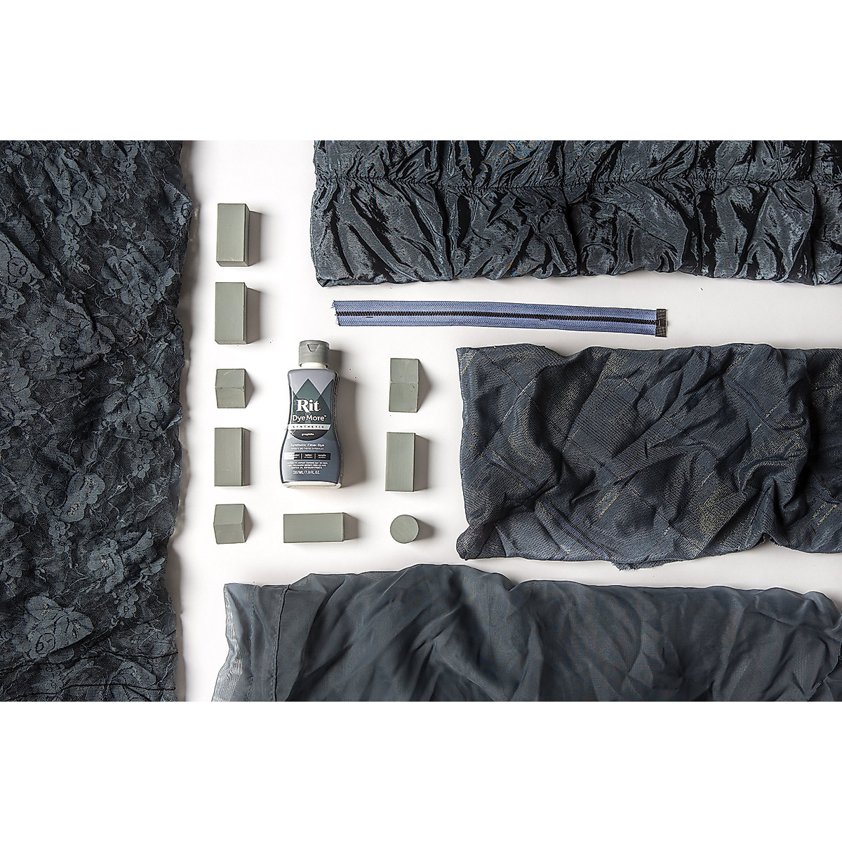 Rit DyeMore Liquid Dye, Graphite, 7-Ounce