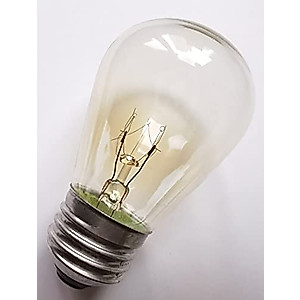 Rolay 11W Outdoor String Light Bulbs, S14 Incandescent Replacement Bulbs for Outdoor Patio String Lights with E26 Base, Pack of 25