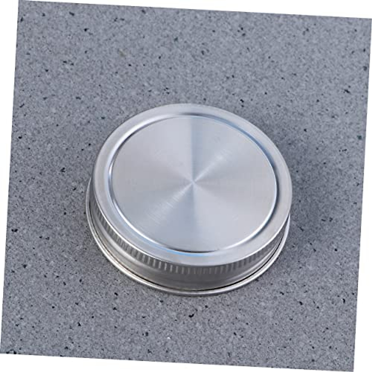 Mason Jar Lids Wide Mouth 1 5pcs Mason Jar Ball Canning Lids Jar Sealing Lid Home Use Mason Jar Lid Sealing Lid with Silicone Gasket Leakproof Cover Sealing Cap Can Lid Metal