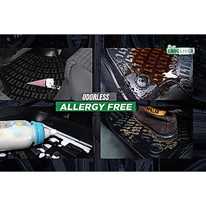 Croc Liner Floor Mats Front and Rear All Weather Custom Fit Floor Liner Compatible with Volvo S60 / 2011-2018 (Volvo S60 / 2011-2018 (not Compatible with Inscription Models)