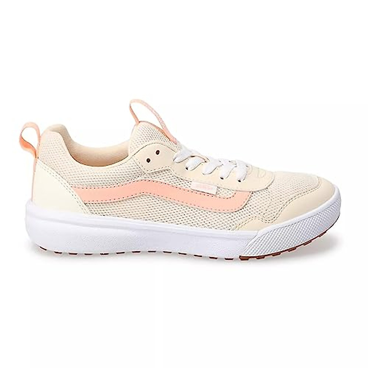 Vans Unisex Range Exp Sneaker - Peach Beige White 8.5