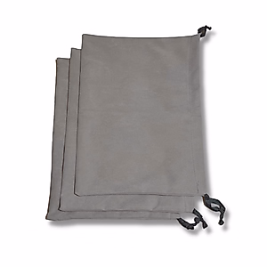 Anti Tarnish Silver Storage Bag 3Pcs, Velvet Fabric Black Cloth Bag for Silver Storage, Resistant Jewelry Flatware, Silverplate, Silver Storage Silver Protection Bags, 13"x10"