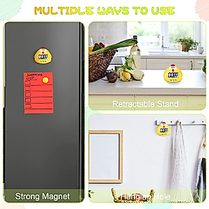 4 Pieces Cute Cartoon Animal Digital Timers Small Digital Kitchen Timers Countdown Timers with Magnetic Backs and ON/Off Switches Decorative Cooking Timers for Kitchen Cooking Accessories, 4 Styles