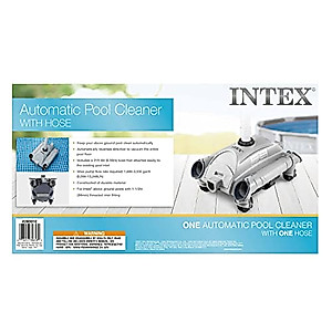 Intex Recreation Corp 28001E Intex Auto Pool Cleaner, 1 Pack, Grey
