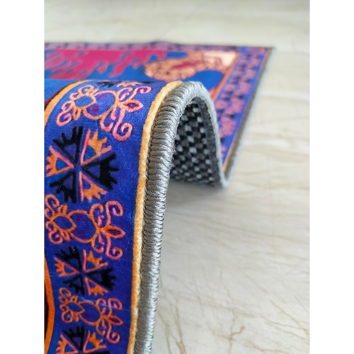 Aladdin Rug, Flying Rug, Magic Rug, Movie Rug, Area Rug, Fan Rug, Living Room Rug, Kids Room Rug, Non Slip Rug, Floor Rug, Purple Rug coolVibesR148.1 (23”x31”)=60x80cm=1.9 ft x2.6 ft