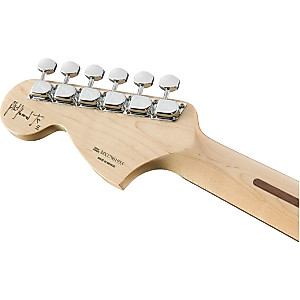 Fender Albert Hammond Jr. Signature Stratocaster Electric Guitar, Olympic White, Rosewood Fingerboard