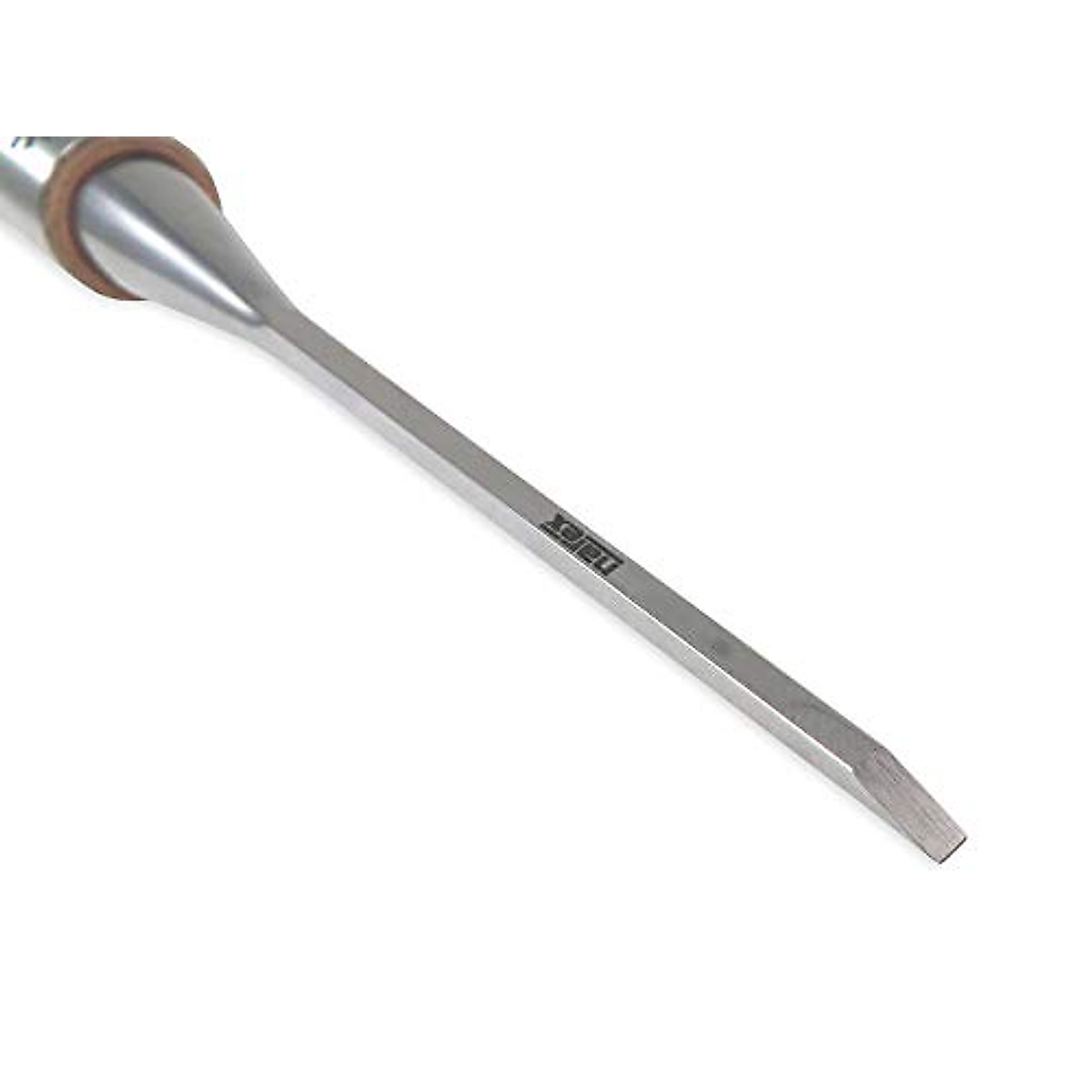 Narex Richter Extra Bevel Edge Chisel with Cryogenic Treated Cr-V Steel Hardened to HRc 62 Ergonomic Ash Handles Stainless Steel Ferrule (1/8 inch)