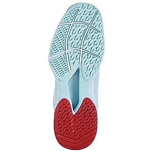 Babolat Women's Jet Tere All Court Tennis Shoes, Yucca/White (Women's US Size 8)