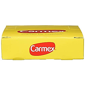 Carmex Classic Lip Balm Medicated, 0.25 Ounce (Pack of 12)