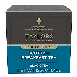 Taylors of Harrogate Scottish Breakfast Loose Leaf, 4.41 Ounce Carton