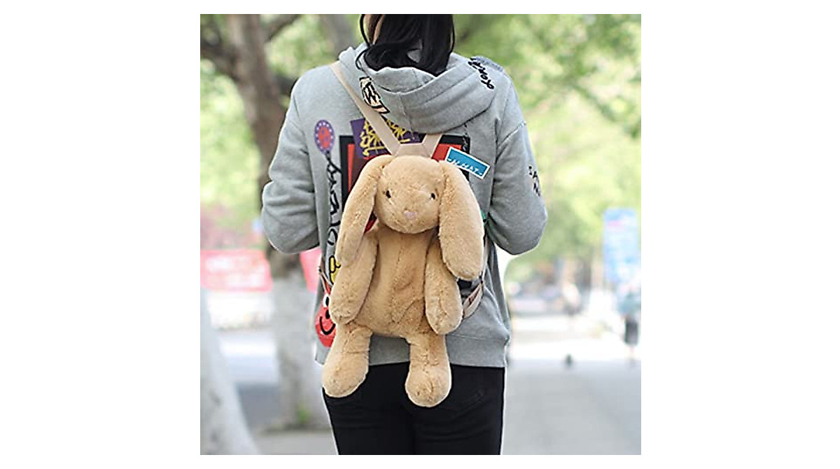 Kmiunty Cute Rabbit Backpack for Girls - Comfortable & Fun