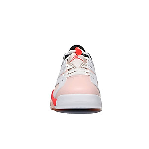 Jordan Girl's Air VI Retro Low Shoe (Big Kid) White/Atmosphere/Infrared 23/Black 5.5 Big Kid M