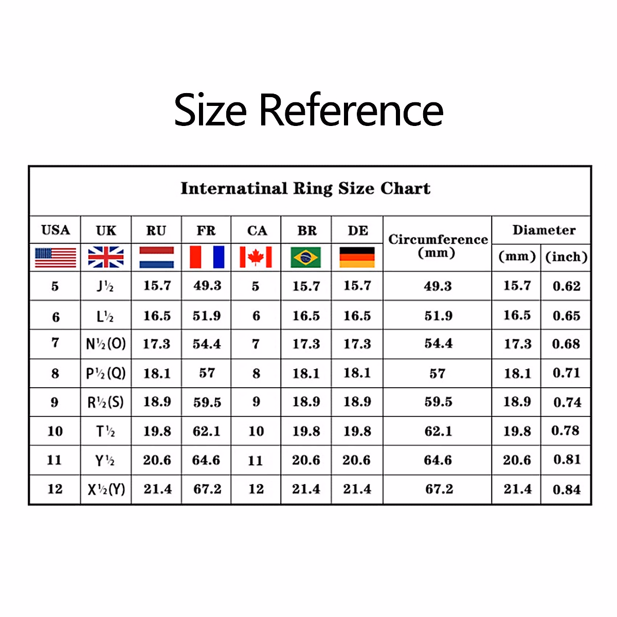 Guoshang Women Pink Crystal Flower Rings Silver CZ Crystal Rings Large Flowers Floral Rings,Pink,#8