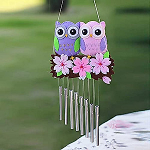 60 Pieces Wind Chime Tubes Parts Supplies String Metal for Crafts DIY Windchime Kits for Adults Kids Arts and Crafts