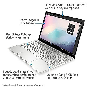 2022 Newest HP Envy 13.3" FHD Laptop Computer for Business & Student, Intel 11th Gen Core i5-1135G7 up to 4.2GHz, 8GB RAM, 256GB PCle SSD, Fingerprint Reader, Backlit Keyboard, Win 10, w/ Accessories