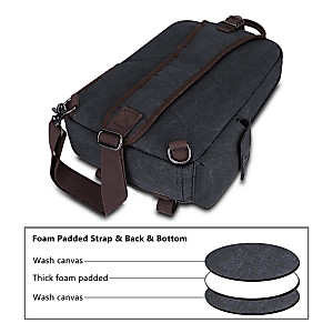 S-ZONE Mens Sling Bag Chest School Shoulder Backpack Satchel Outdoor Crossbody Pack