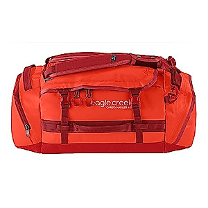Eagle Creek Cargo Hauler 60L Duffel Bag for Travel with Made with Water-Repellent, Abrasion-Resistant TPU Fabric with Backpack Straps and U-Lid with Storm Flaps, Rising Sun