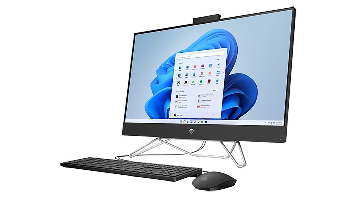 HP Essential All-in-One 27" FHD Desktop with Ryzen 5 - Upgrade Your ...
