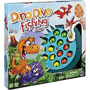 Dino Dive Fishing Board Game
