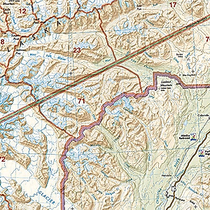 Denali National Park and Preserve Map (National Geographic Trails Illustrated Map, 222)