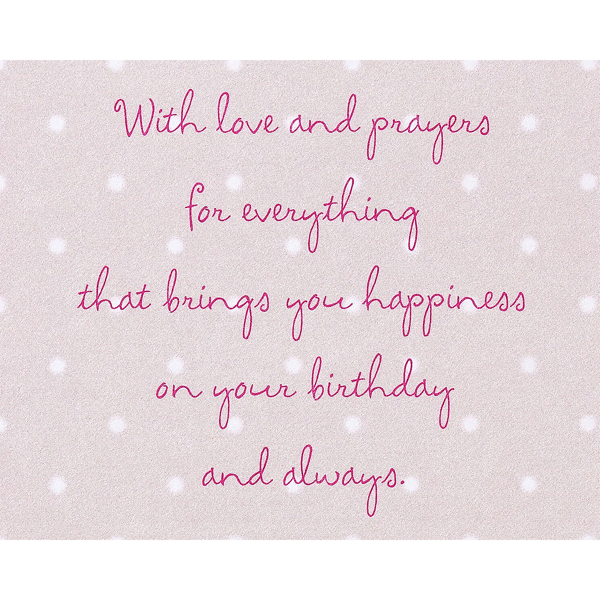 American Greetings Religious Birthday Card for Her (Birthday Blessing)