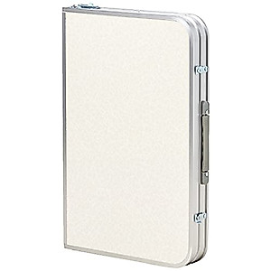 Trademark Innovations Lightweight Adjustable Portable Folding Aluminum Camp Table with Carry Handle