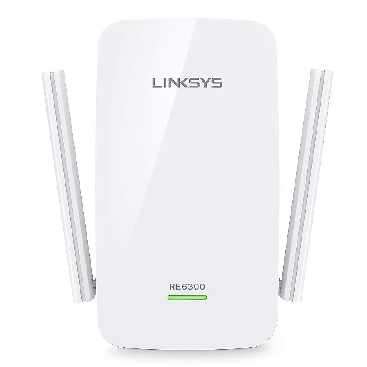 Linksys WiFi Extender, WiFi 5 Range Booster, Dual-Band Booster, Compact Wall Plug Design, 1,000 Sq. ft Coverage, Speeds up to (AC750) 750Mbps - RE6300