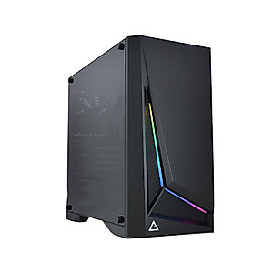 Centaurus Andromeda A3 Gaming PC - AMD Ryzen 7 5800X, 32GB RAM, Radeon RX 6700 XT 12GB, 1TB NVMe SSD, Windows 11 Pro, AC WiFi. Liquid Cooler, RGB LEDs, VR Ready Gaming Computer