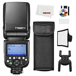 Godox TT685II-N I-TTL Speedlite High-Speed Sync Speedlite Flash,2.4G Wireless X System Compatible for Nikon for D800 D700 D7100 D7000 D5200 D5000 D8100
