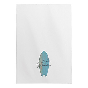 ThisWear Beach House Gifts for Women Another Day in Paradise Decorative Kitchen Tea Towel White