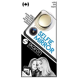Skaron Selfie Mirror Smartphone / Complement to the selfie stick / Mirror for selfie / Complement for selfie light / Complement for the action cam