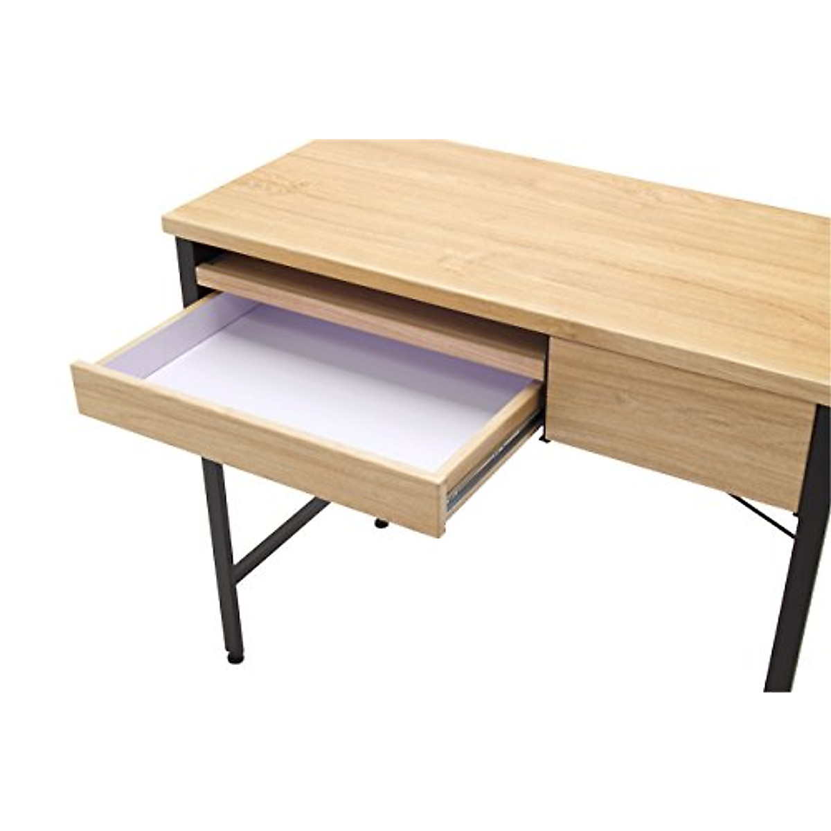 Calico Designs Compact Art Drawing/Computer Desk for Kids in Ashwood/Graphite 51241